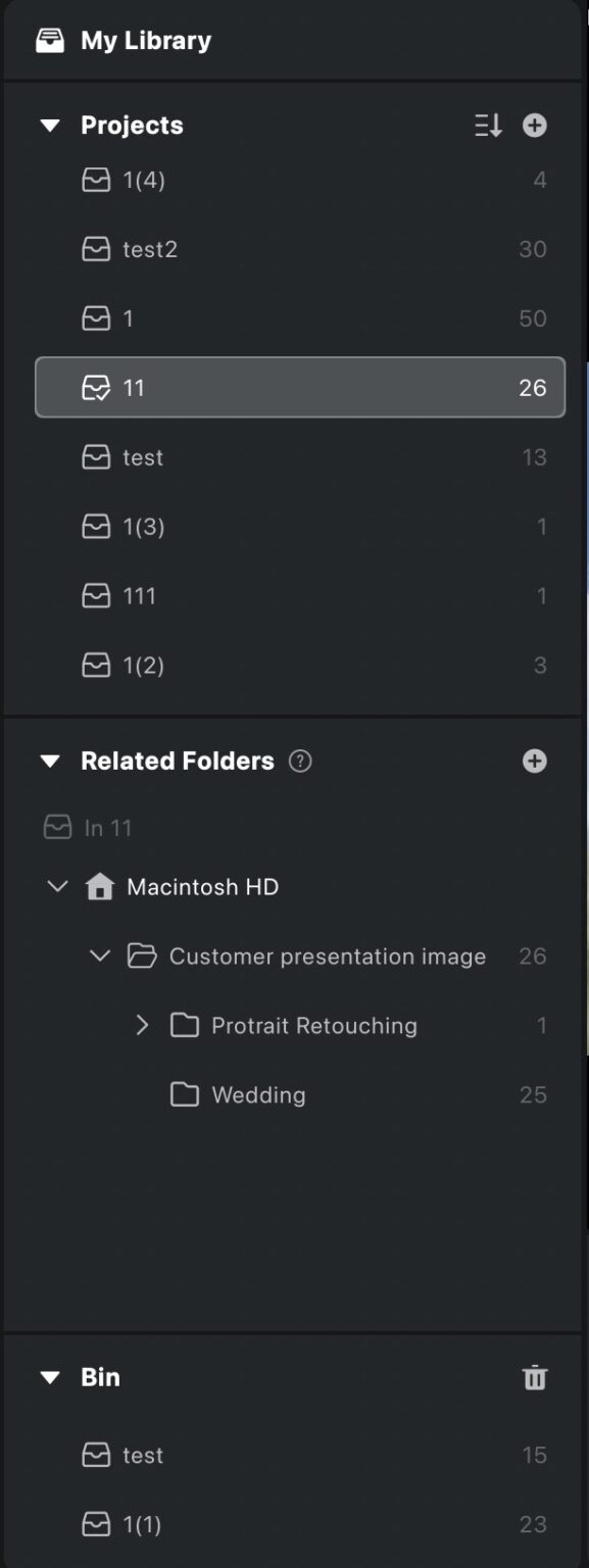 Library Workspace Overview – EVOTO SUPPORT