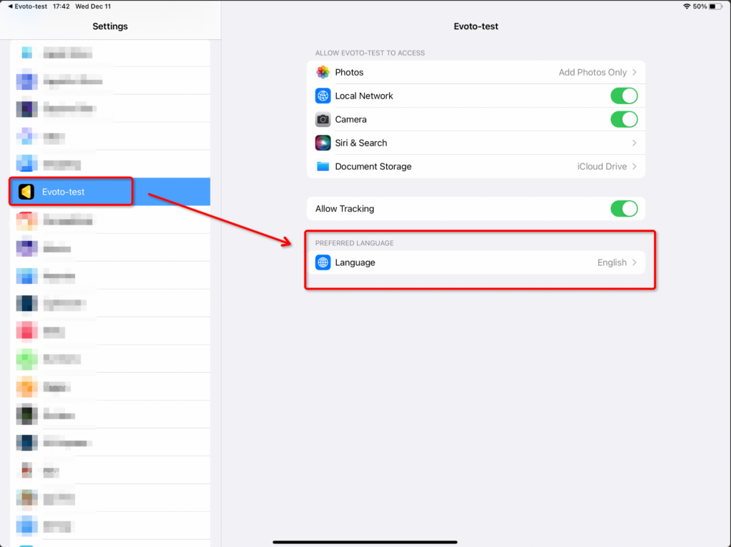 Evoto for iPad: Supported Languages – EVOTO SUPPORT
