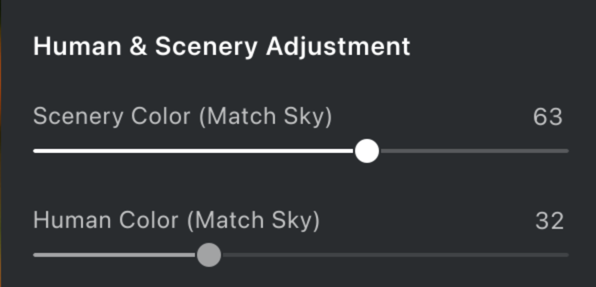 Background Adjustments Module – Sky Replacement – EVOTO SUPPORT
