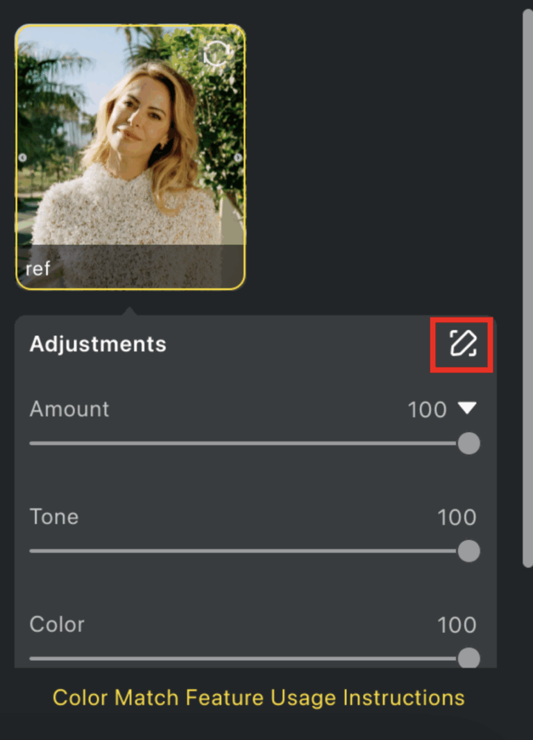 AI Color Match – EVOTO SUPPORT