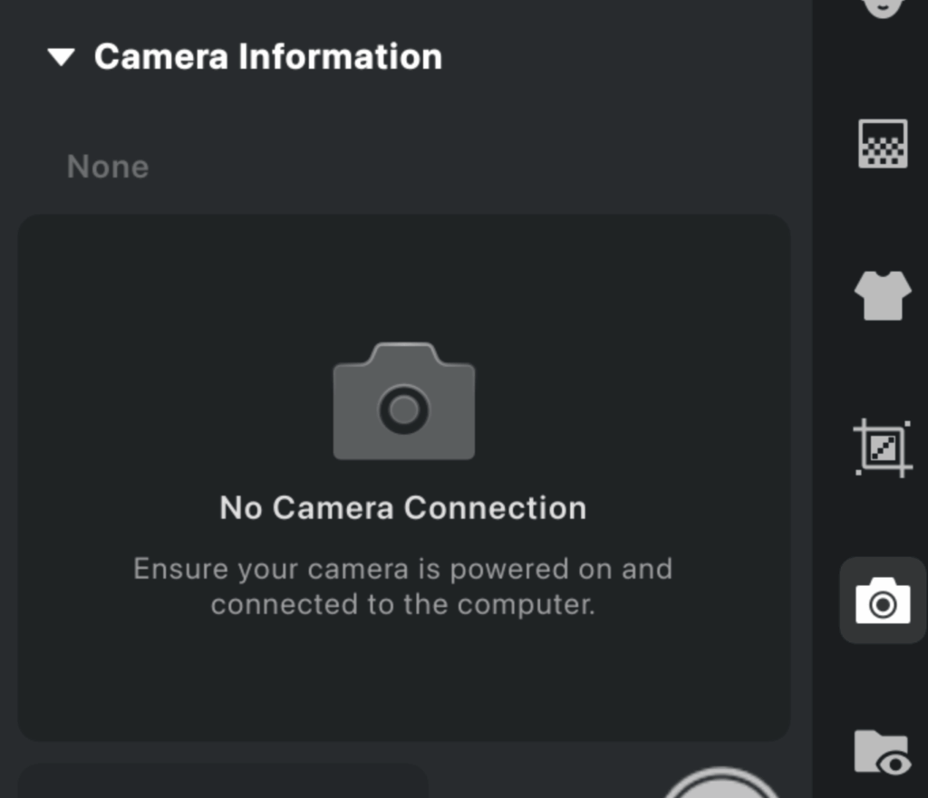 Evoto for Desktop – Wired Tethered Shooting – EVOTO SUPPORT