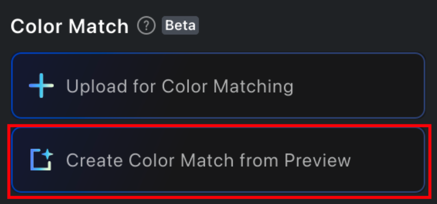 How to Improve Your Workflow with AI Color Match – EVOTO SUPPORT