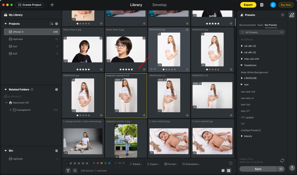 Library Workspace Overview – EVOTO SUPPORT
