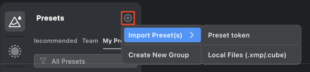 Presets – EVOTO SUPPORT