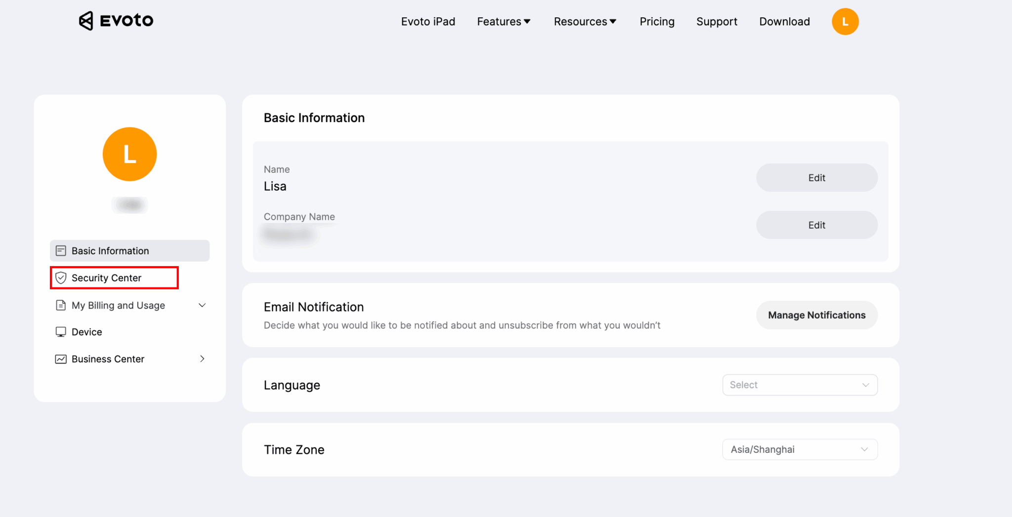 Account Management: Profiles, Roles & Deletion – EVOTO SUPPORT